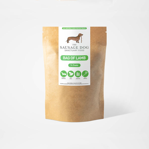 (NEW) Bag of Lamb | Our Biggest Bag of Treats | Sausage Dog Sanctuary Food